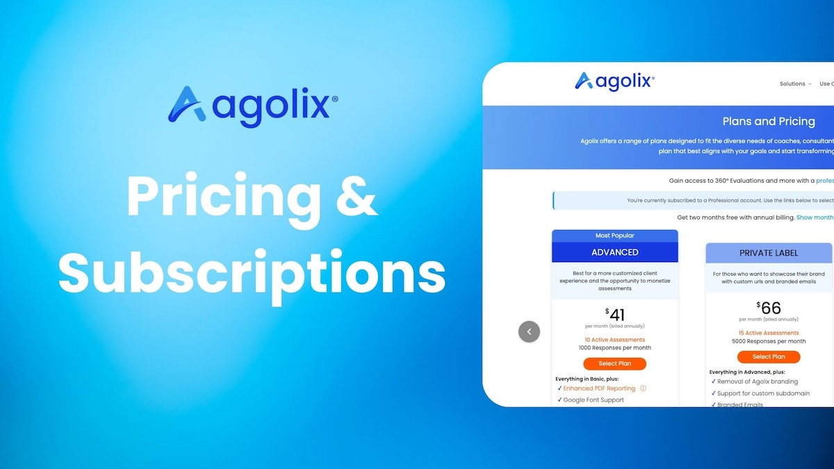 Agolix Pricing